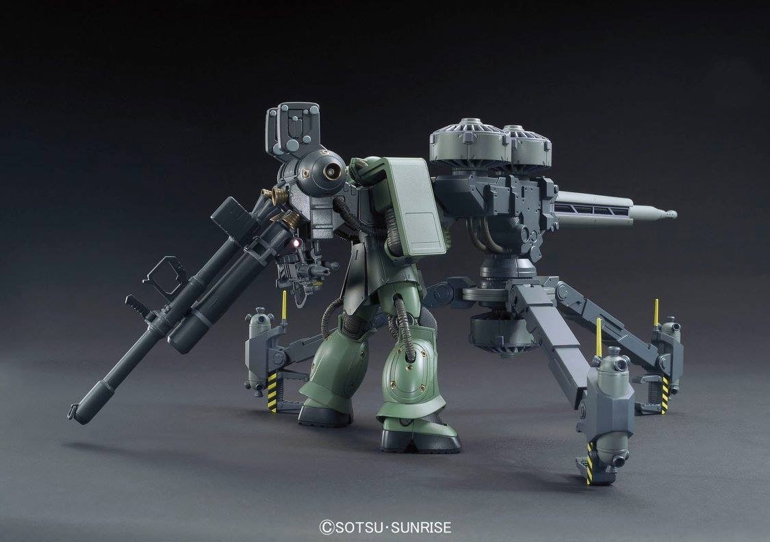 MS-06 Zaku II & Big Gun (Thunderbolt Anime Color) "Gundam Thunderbolt ...