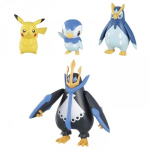 06 Empoleon Evolution Set "Pokemon", Bandai Hobby Pokemon Model Kit ...