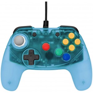 Retro Fighters Brawler 64 Controller - Blue - Nintendo