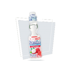 Sangaria Ramune Lychee (Case of 18) - Ramune Drinks - Merch